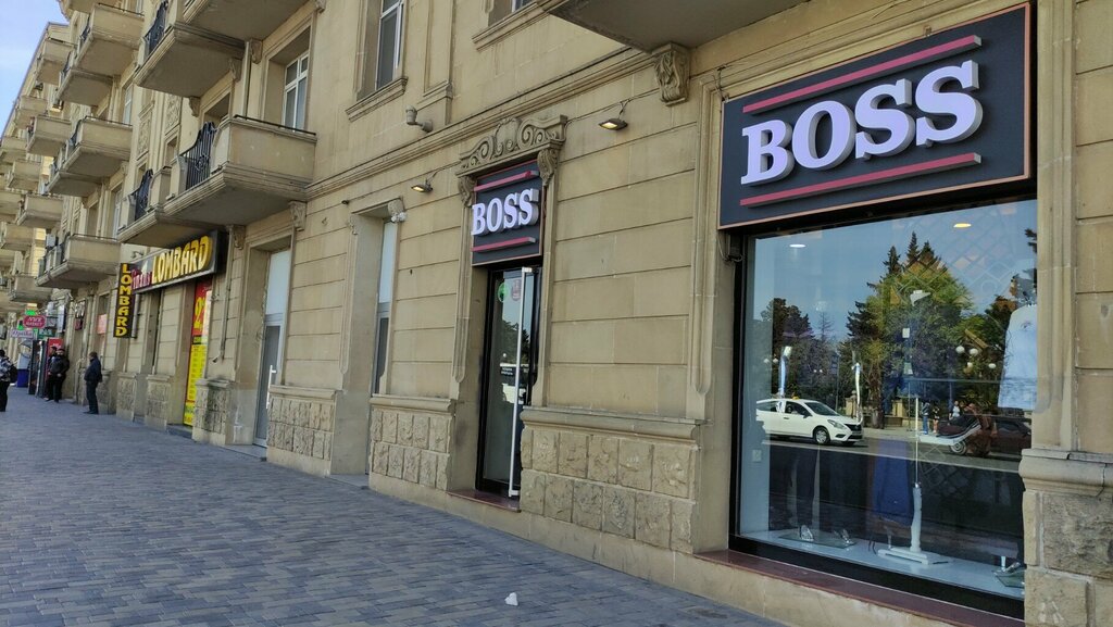Giyim mağazası Boss, Bakü, foto