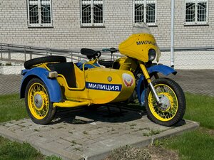 Милицейский мотоцикл (Minskaja region, Chervien), teknoloji anıtı  Çerven'den
