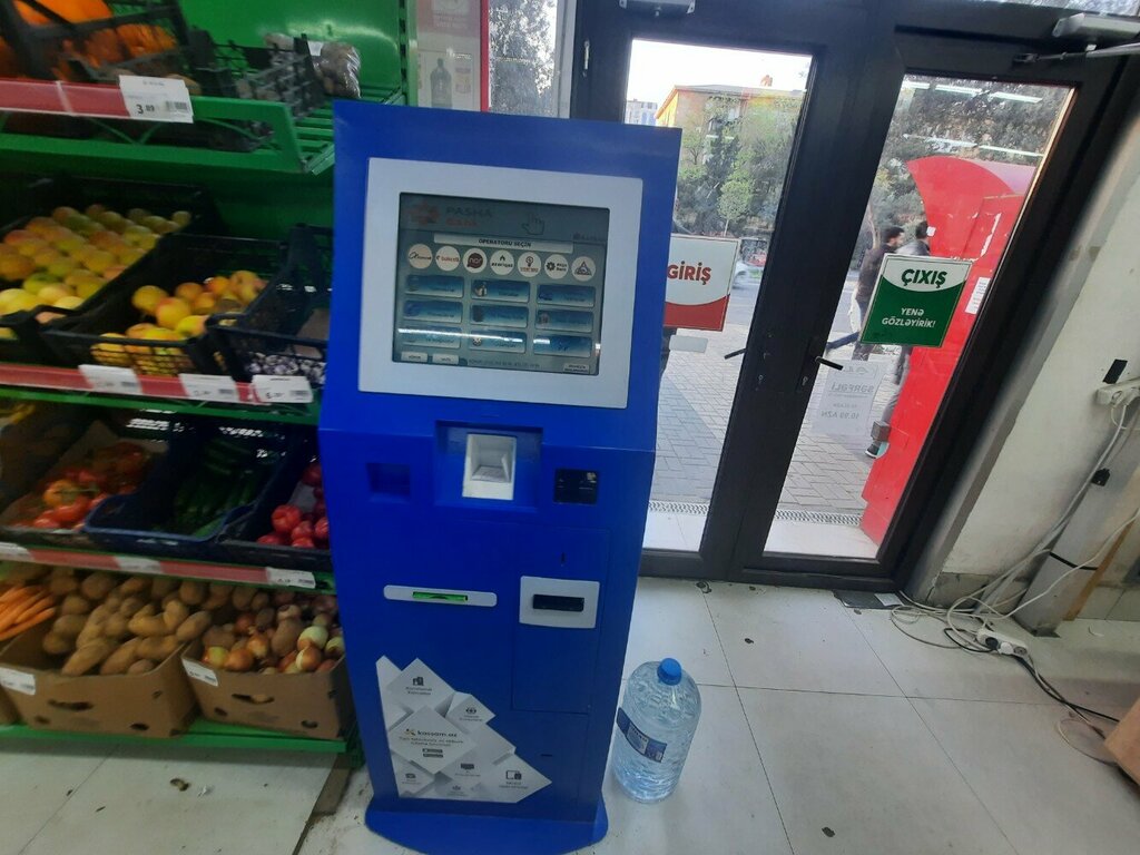 Ödeme terminali Kassam, Sumgayıt, foto