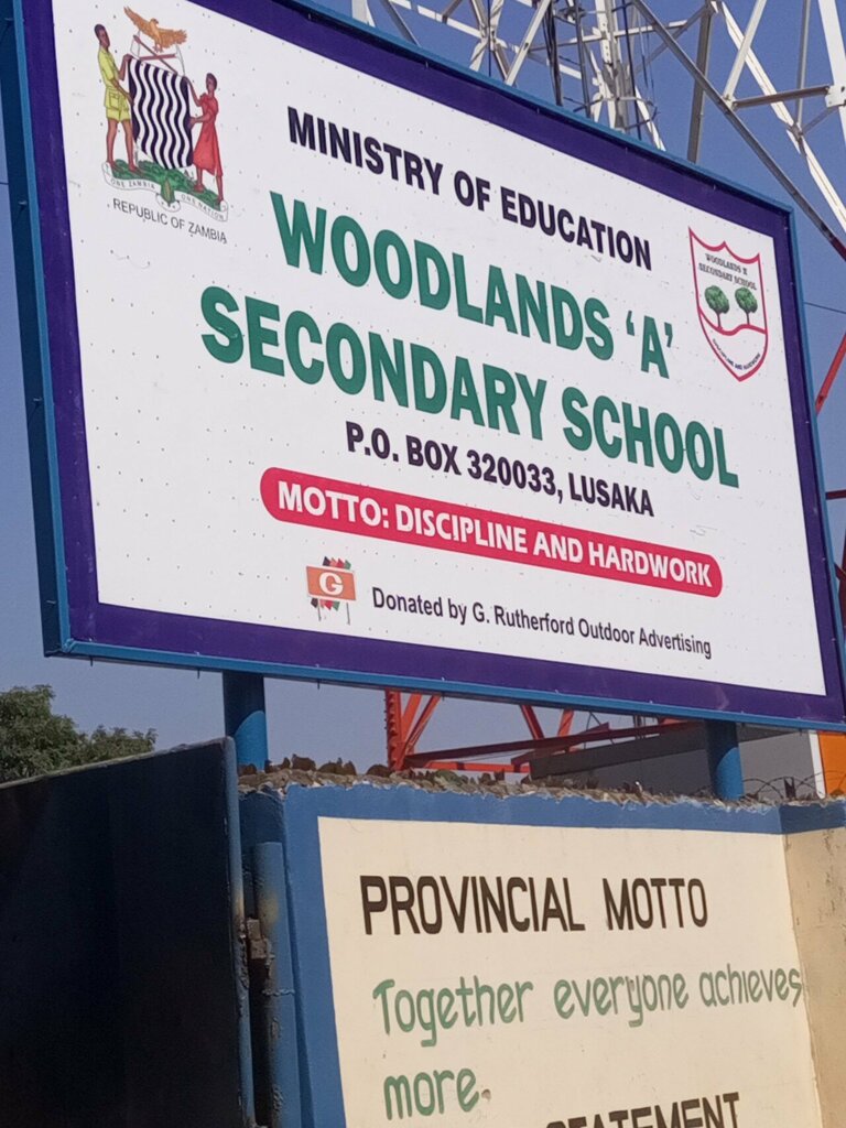 Ortaokul Woodlands A Primary and Secondary School, Lusaka, foto