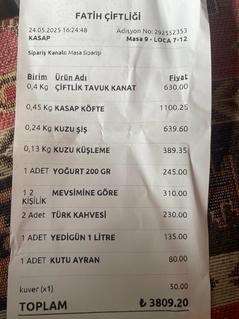 Kasap, şarküteri Fatih Çiftliği, Çatalca, foto