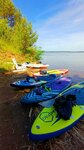 Sup движение Набережные Челны (Republic of Tatarstan, Tukaevskiy District, Maloshilninskoye selskoye poseleniye, selo Bolshaya Shilna, Tatarstan Street), kürek sörfü  Tataristan'dan