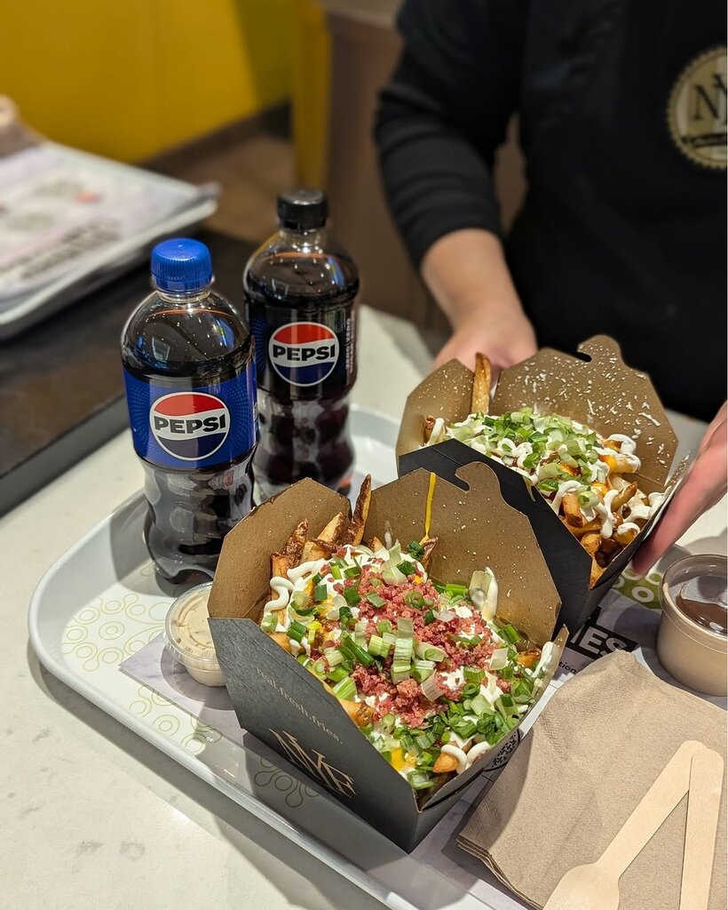 Fast food New York Fries, Sharjah, foto