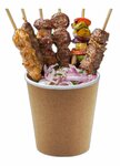 Spin-&-Out (Nábı kóshesі No:144, Aıgerim-1 shaǵyn aýdany), fast food  Almatı'dan
