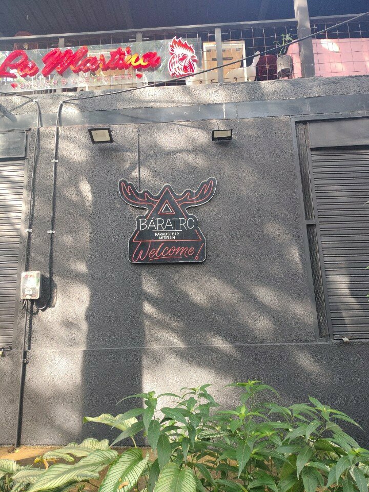 Bar Baratro paradise bar, Medellin, foto