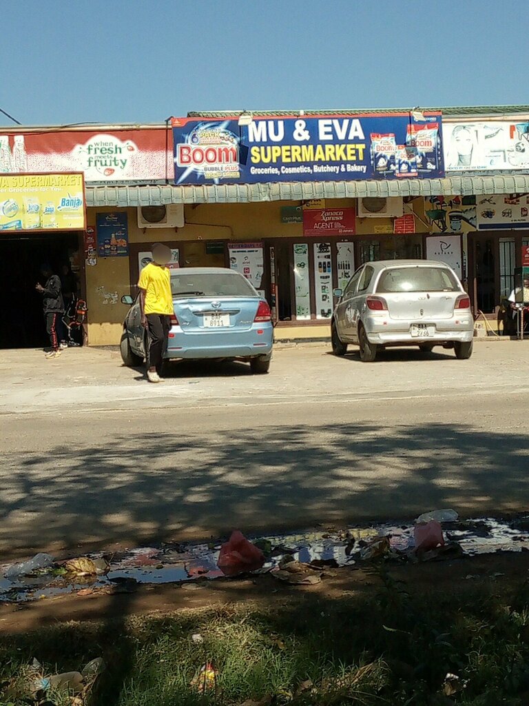 Süpermarket Mu and Eva, Lusaka, foto