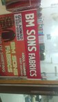 B. M sons fabrics (No:66, Shadman, Shadman 1), mefruşat  Lahor'dan