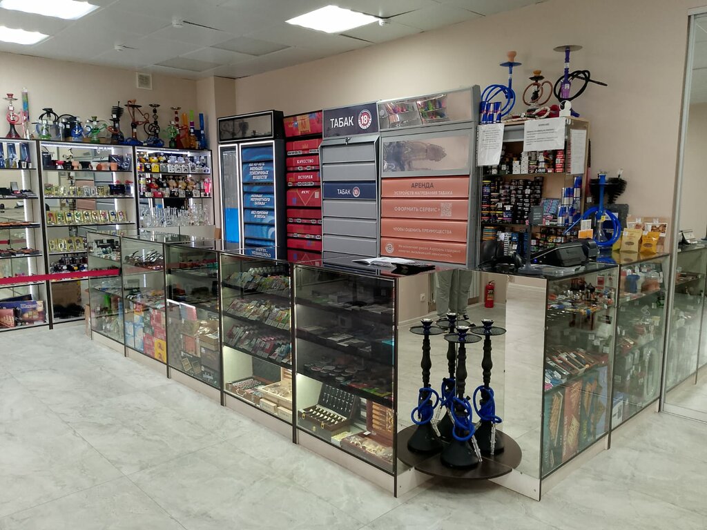 Tütün, sigara mağazaları Trubka mira, Kazan, foto