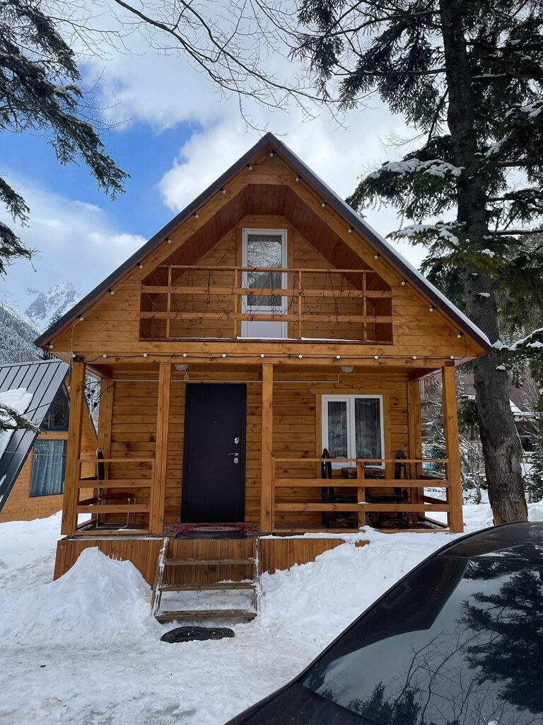 Otel Уютные домики, Karaçay‑Çerkez Cumhuriyeti, foto