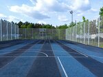 Баскетбольная площадка (Akademika Kuprevicha Street No:3Б), spor alanı  Minsk'ten