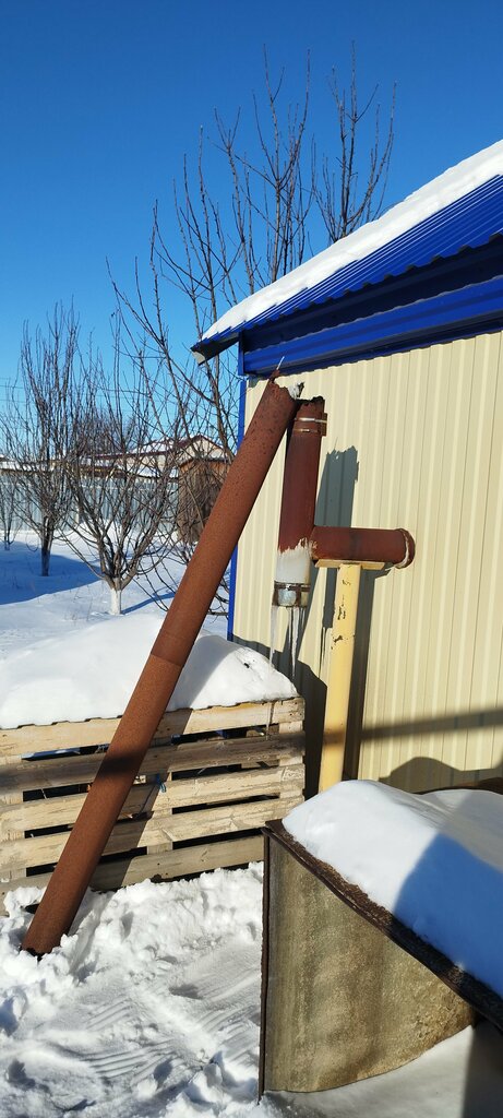 Benzin istasyonu АЗС, Chukotka Özerk Bölgesi, foto