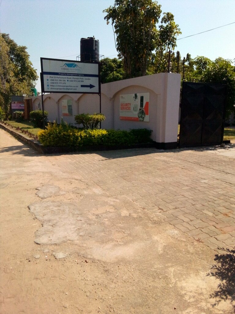 Emlak ofisi Chimas Properties Olympia, Lusaka, foto