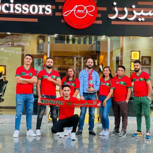 Berberler Sharp Scissors Gents Salon, Dubai, foto