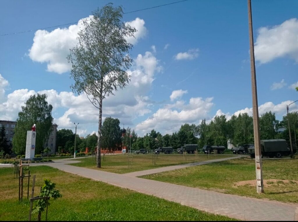 Sergi salonları, galeriler Выставка военной техники, Tverskaya oblastı, foto