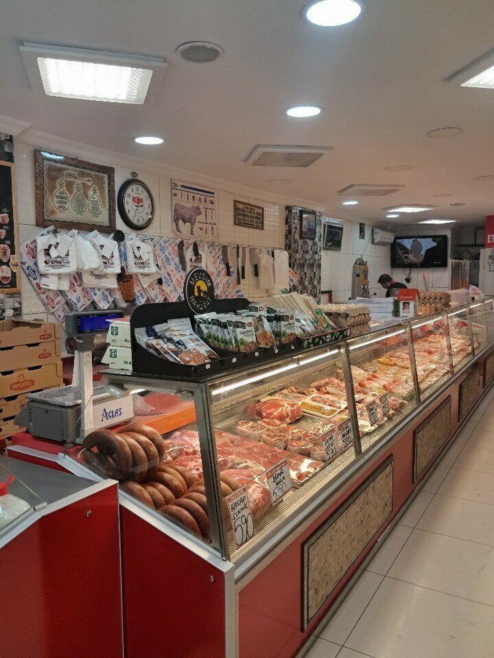 Kasap, şarküteri Kazan Et Pazarı, Ankara, foto