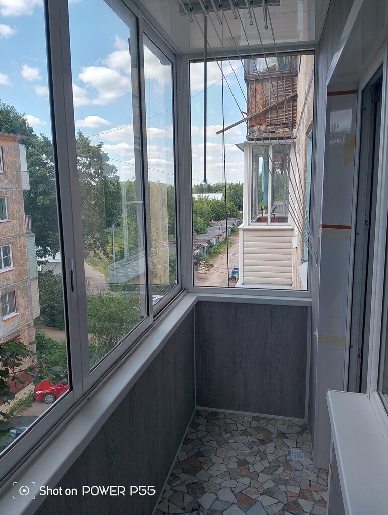 Cam balkon hizmetleri Balkon-balkonich, Tula, foto
