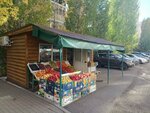 Kiosk selling vegetables and fruits (Astana, Aǵybaı Batyr kóshesi), manavlar  Astana'dan
