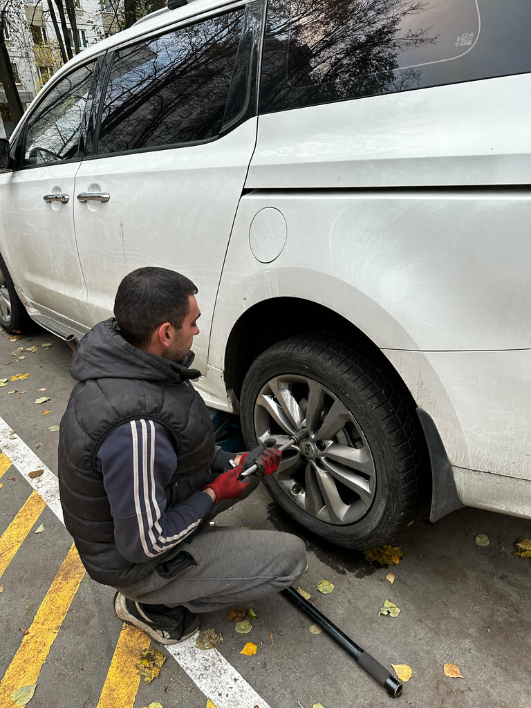 Oto lastik tamiri Shinomontazh, Mytişçi, foto