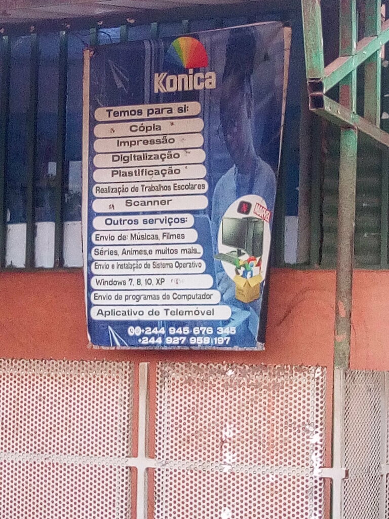 Fotokopi dükkanları Konica, Loanda, foto
