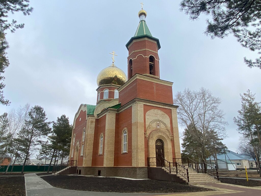 Ortodoks kiliseleri Храм в честь Богоявления Господня, Omskaya oblastı, foto
