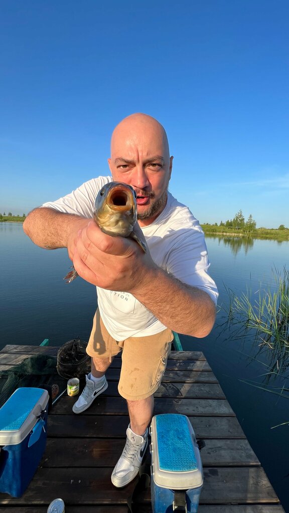 Avcılar ve balıkçılar Березовый берег, Tulskaya oblastı, foto