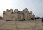 Kızıl Orda İstasyonu (Orınbay Janädilov Street No:16), tren istasyonu  Kızılorda'dan
