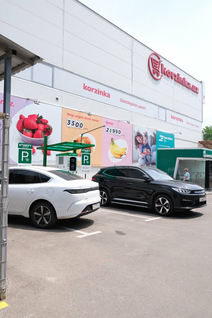 Elektrikli oto şarj istasyonları K Watt, Taşkent, foto