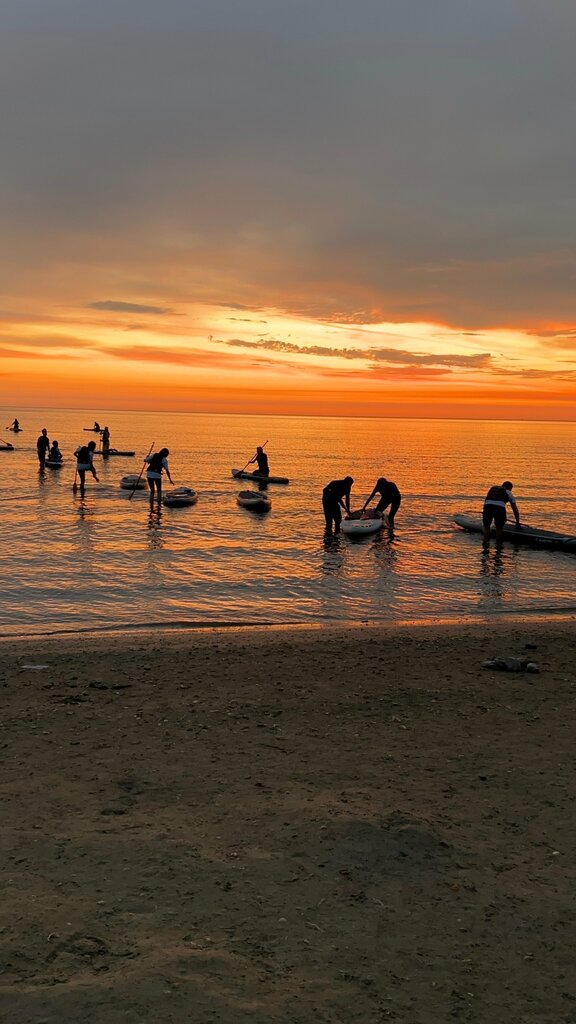 Kürek sörfü Райский берег, Dağıstan, foto