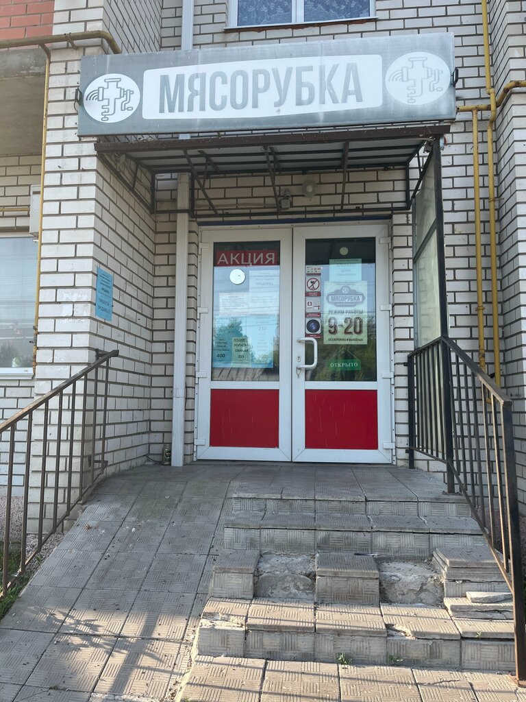 Kasap, şarküteri Мясорубка, Orlovskaya oblastı, foto