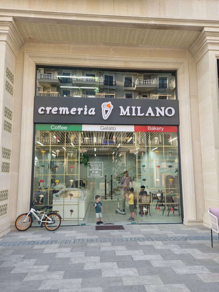 Al götür kahve Cremeria Milano, Taşkent, foto