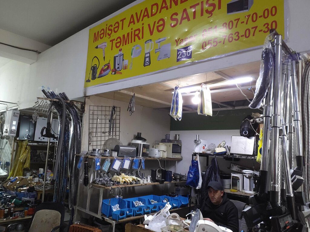 Elektrikli cihazların tamiri Meishet tekhnikasinin temiri, Bakü, foto