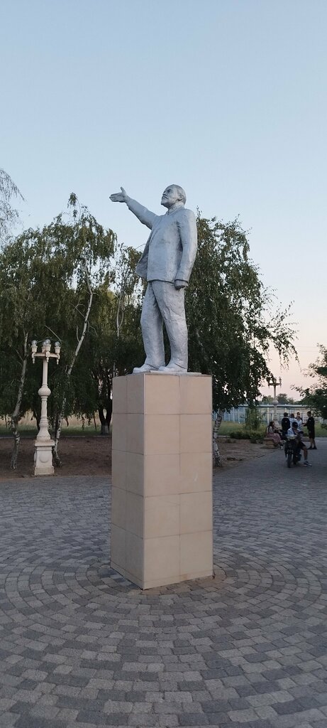 Anıt, heykel В.И. Ленин, Krasnodarski krayı, foto