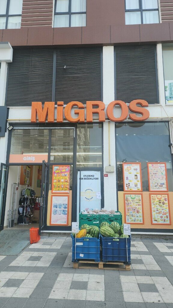 Süpermarket Migros, İstanbul, foto