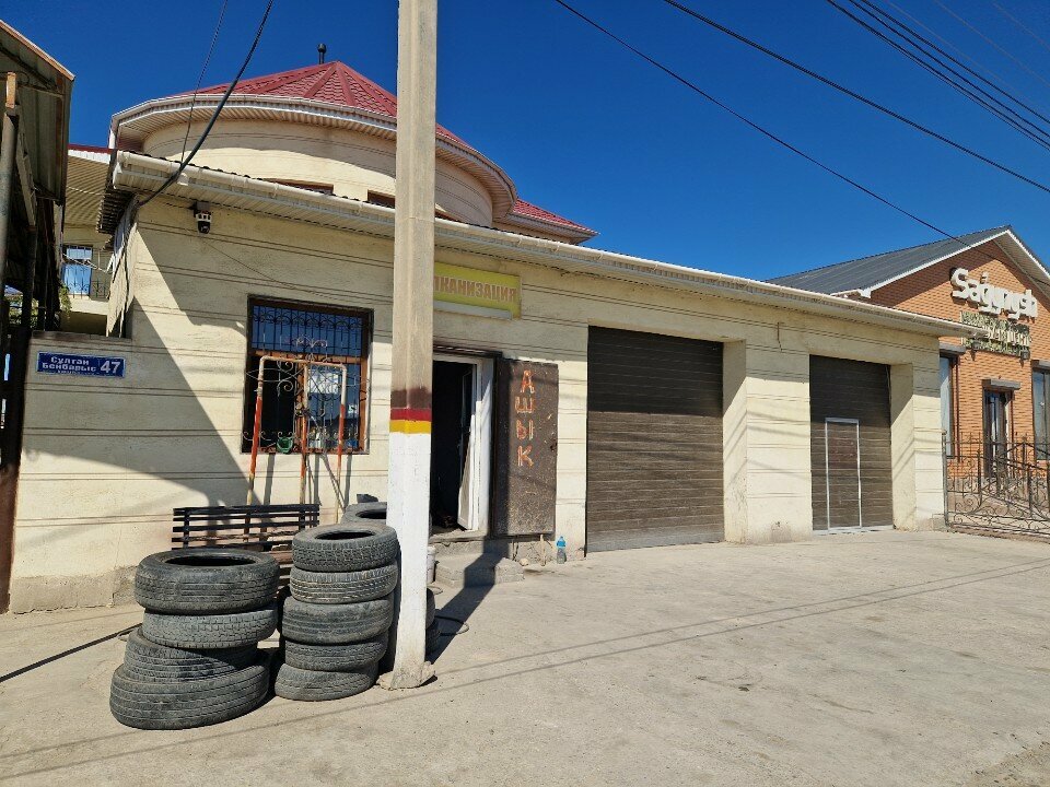 Oto lastik tamiri Tire service, Kızılorda, foto