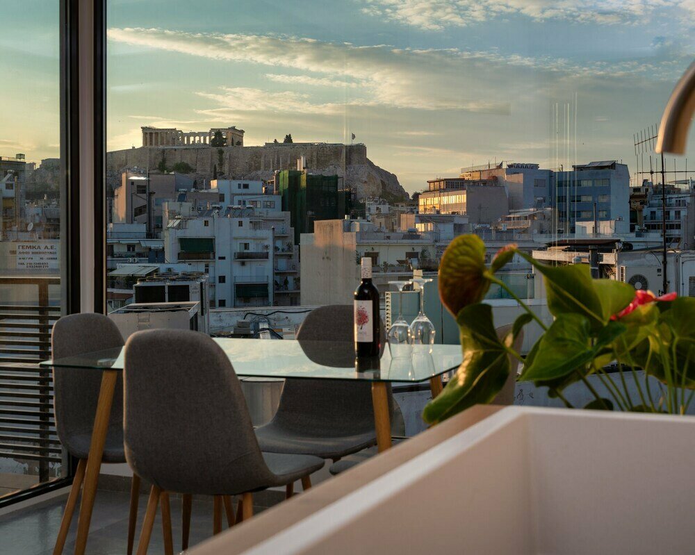 Otel 59m² homm Loft- Penthouse with Acropolis View, Atina, foto