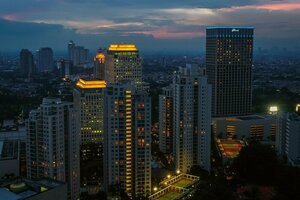 Fantastic View 2br Apartment at Fx Residence Sudirman (Jakarta, Sudirman), otel  Cakarta'dan