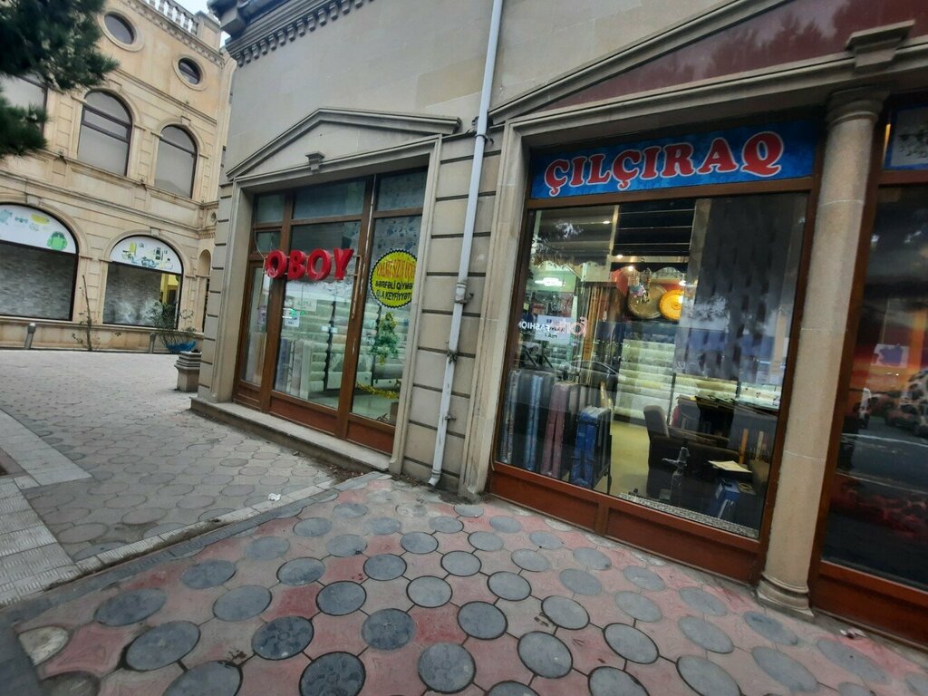 Duvar kağıdı mağazaları Oboy, Sumgayıt, foto