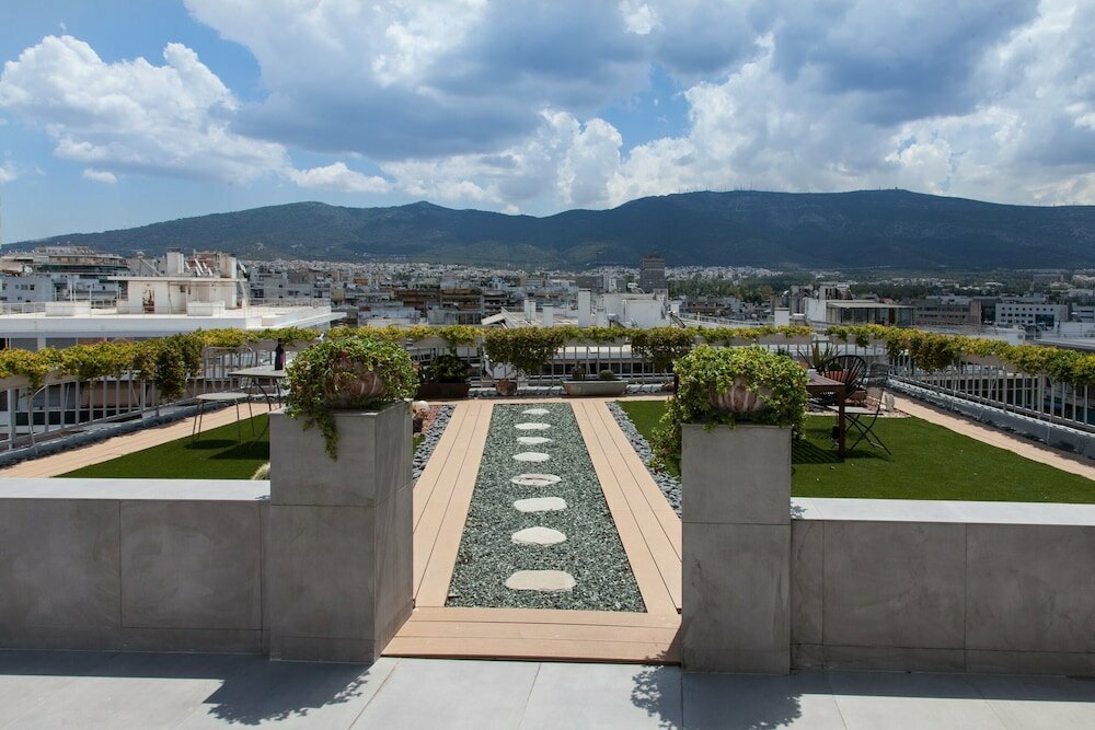 Otel Penthouse in center of Athens with View, Atina, foto