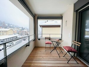 New Building With Balcony Closecentrefreeparkingsmarttv (Flurhofstrasse No:46, St. Gallen, Sankt Gallen), otel  St. Gallen'dan
