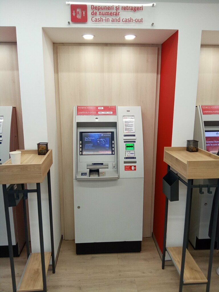 ATM'ler ProCredit Bank, Kişinev, foto