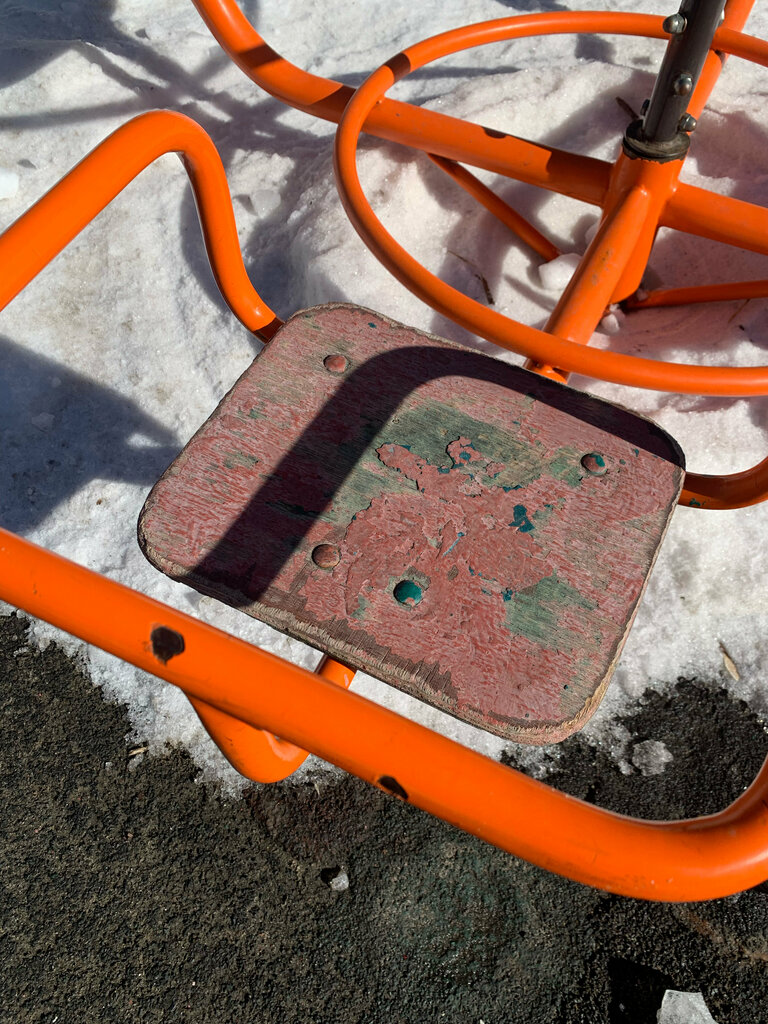 Oyun alanı Детская площадка, Moskova, foto