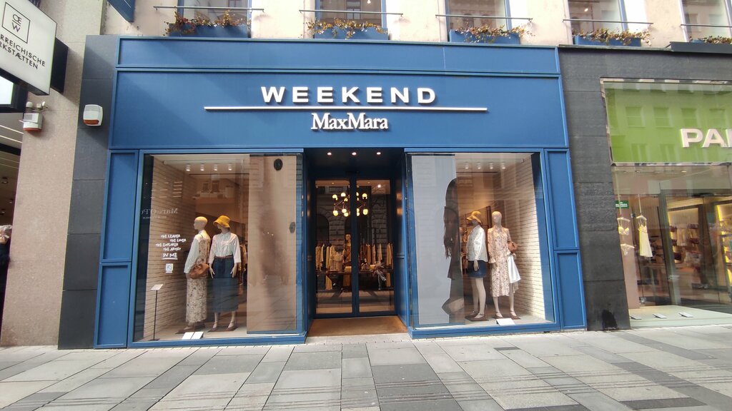 Giyim mağazası Weekend Max Mara, Viyana, foto