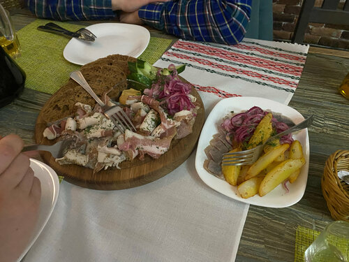 Kafe Karchma Zamok Zubra, Brestskaya oblastı, foto