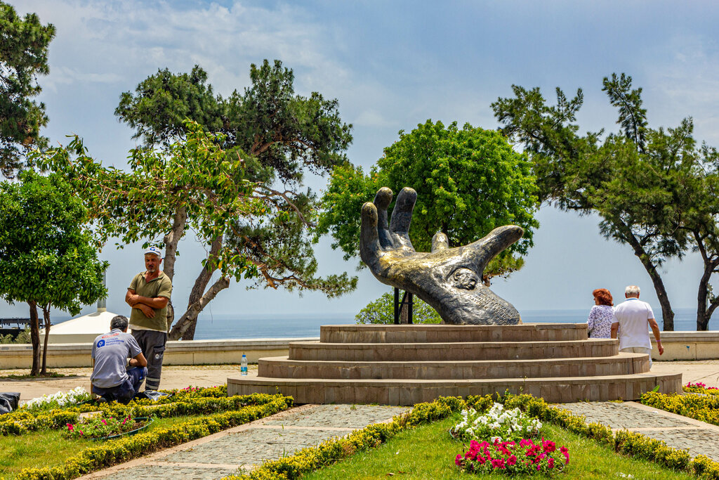 Anıt, heykel Anıt, heykel, Antalya, foto