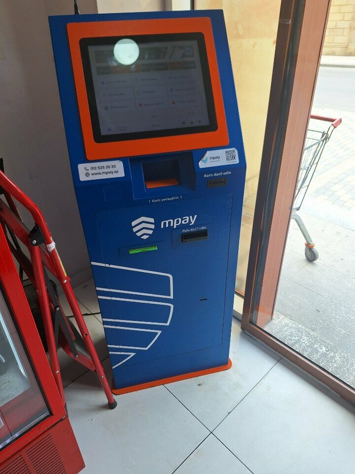Ödeme terminali Mpay, Bakü, foto