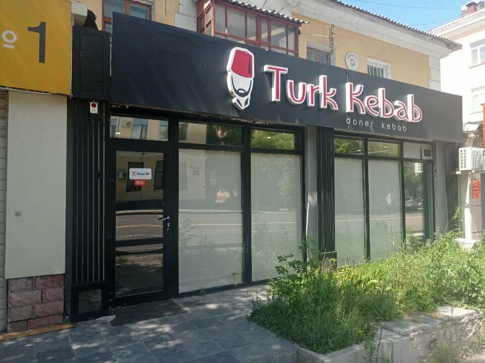 Fast food Turk kebab, Karağandı, foto