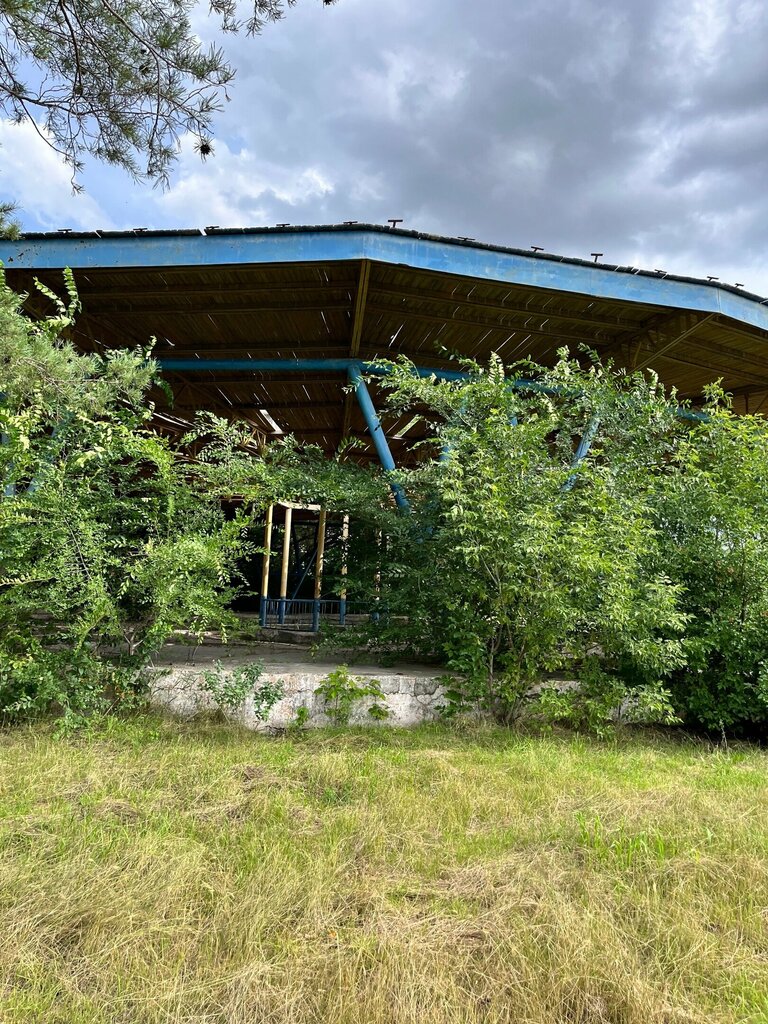 Mangal veya barbekü alanı Barbecue area, Magnitogorsk, foto