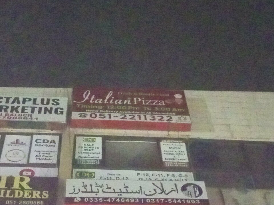 Pizzacılar Italian pizza, Islamabad, foto