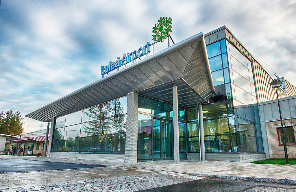 Havaalanları Lulea Havalimani, Norrbotten County, foto