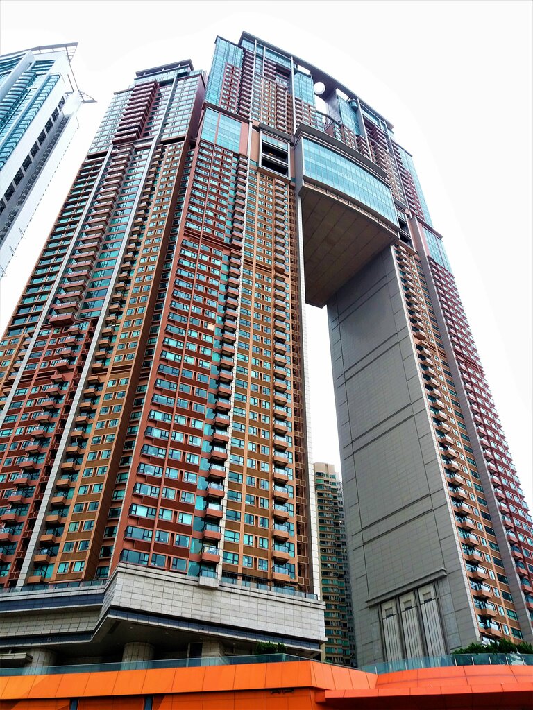 Konut blokları The Arch, Kowloon, foto